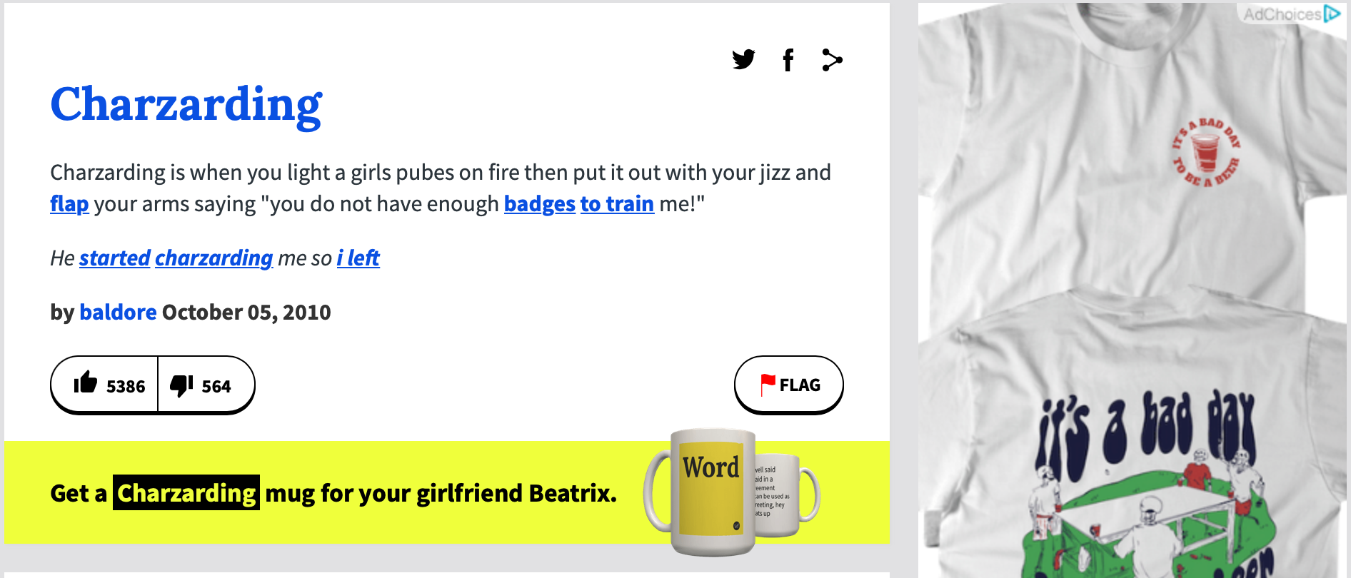 Slang Saturday: Volume IX - TFM