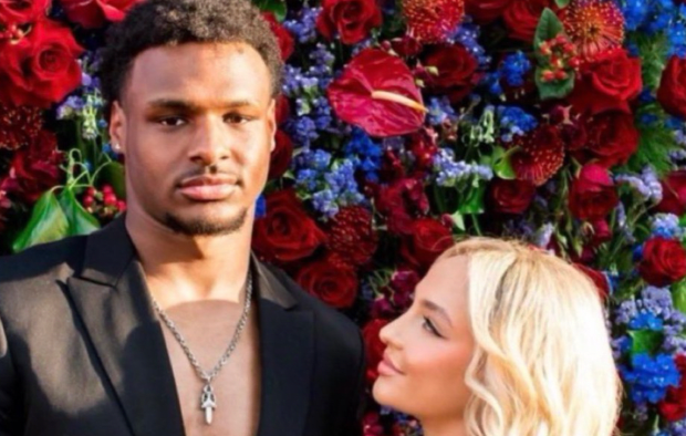 Twitter Erupts Over Bronny James Taking a White Girl to Prom