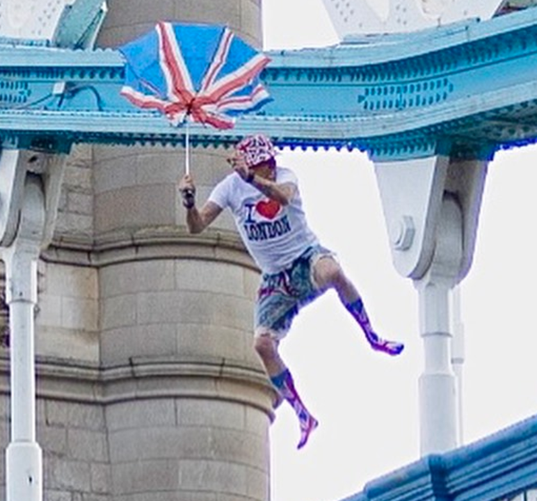 Steve-O Swarmed By Cops After Jumping Off Bridge - TFM