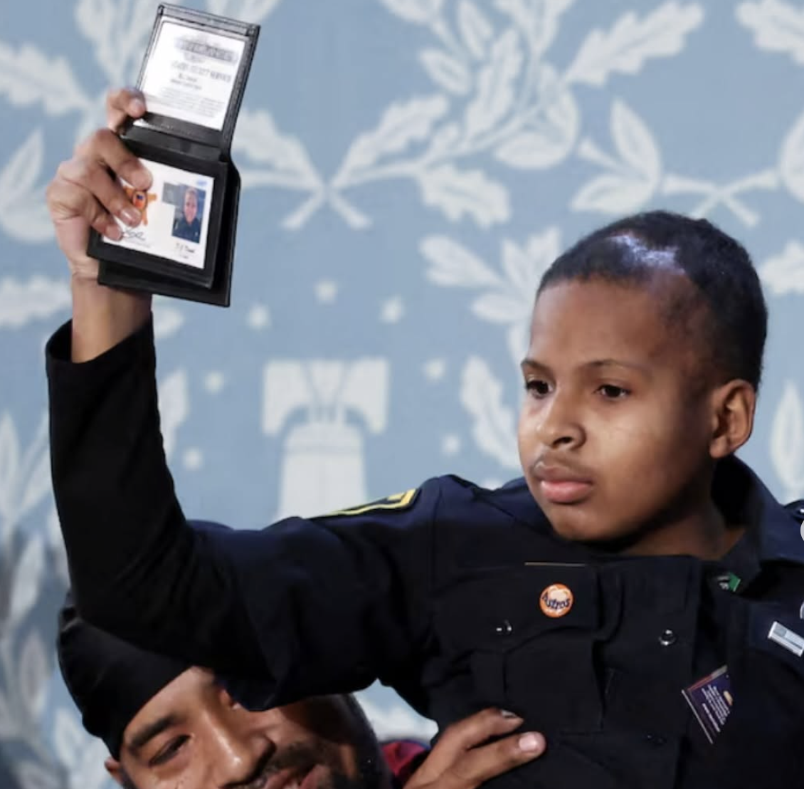 Trump Makes a 13-Year Old Cancer Survior a Secret Service Agent - TFM